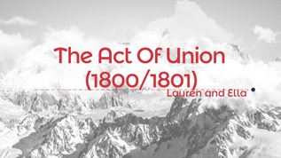 The Act Of Union at emaze Presentation