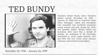 TED BUNDY Theodore at emaze Presentation