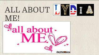 all about me! at emaze Presentation