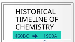 Chemistry Timeline at emaze Presentation