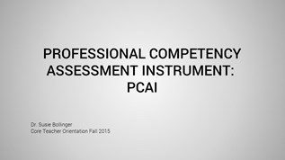 PCAI Overview at emaze Presentation