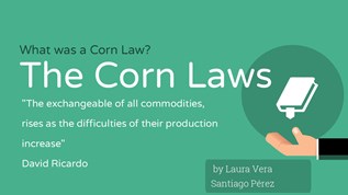 What is a Corn law at emaze Presentation