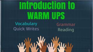 Intro to Warm Ups at emaze Presentation