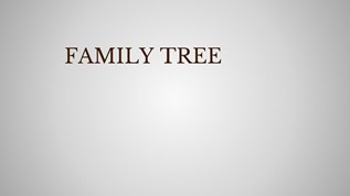 FAMILY TREE at emaze Presentation