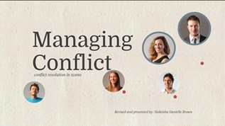 Managing Conflict - Presentation at emaze Presentation