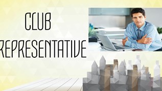 CLUB REPRESENTATIVE at emaze Presentation