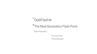 OptiFlash-PM-Sales Presentation 2014.1.pptx at emaze Presentation