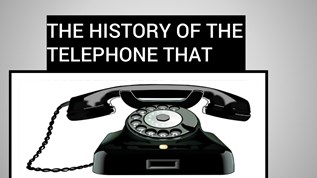 history of the telephone at emaze Presentation