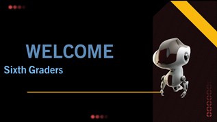 Welcome 6th graders at emaze Presentation