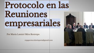 Protocolo reuniones at emaze Presentation