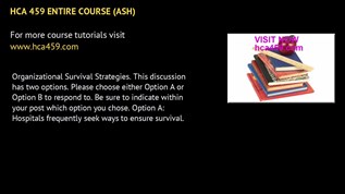 HCA 459 ASH Course Tutorial hca459dotcom at emaze Presentation