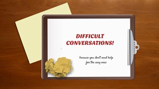 Difficult conversations at emaze Presentation