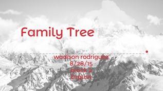Family Tree at emaze Presentation