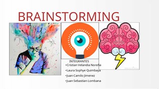 brainstorming at emaze Presentation