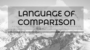 Language of Comparison at emaze Presentation