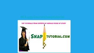 HCA 459 coursessnaptutorial at emaze Presentation
