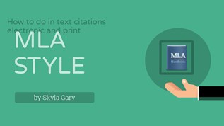 How to do in text citations on emaze