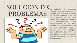 SOLUCIÓN DE PROBLEMAS at emaze Presentation