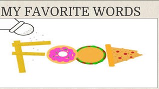 My favorite words at emaze Presentation