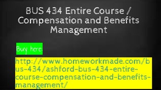 BUS 434 Entire Course at emaze Presentation