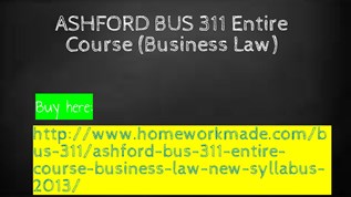 BUS 311 ENTIRE COURSE at emaze Presentation