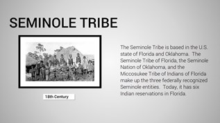 Seminole Tribe Of Florida at emaze Presentation