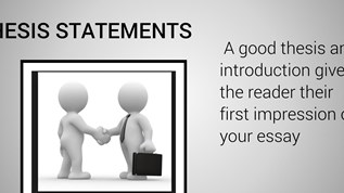 Thesis Statements & Introductions at emaze Presentation