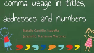 comma usage at emaze Presentation