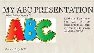 ABC presentation at emaze Presentation