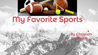 My Favorite Sports at emaze Presentation