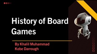 History of Board Games at emaze Presentation