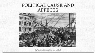Political Cause and Effects at emaze Presentation