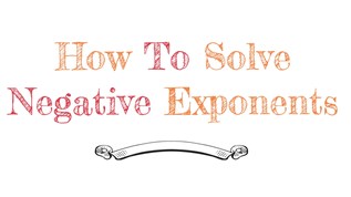 Negative Exponents at emaze Presentation