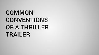 Common conventions thriller trailer at emaze Presentation