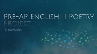 Pre-AP English II Poetry Project at emaze Presentation