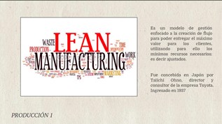 Lean Manufacturing at emaze Presentation