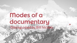 Modes of a documentary at emaze Presentation