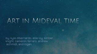 Art in Mideval time at emaze Presentation