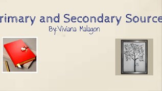 Primary and Secondary Sources at emaze Presentation