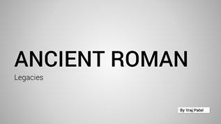 Ancient Roman Legacies at emaze Presentation