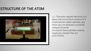 Structure of the atom at emaze Presentation