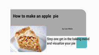 apple pie at emaze Presentation