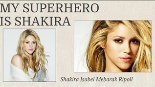 shakira at emaze Presentation