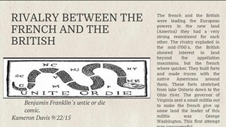 Rivalry between the french and the british at emaze Presentation