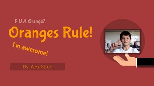 Orange at emaze Presentation