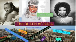 Celia cruz Lationo heritage month at emaze Presentation