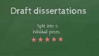 Draft dissertations at emaze Presentation