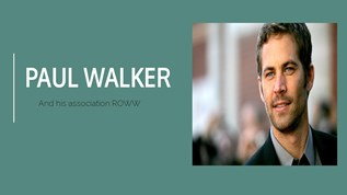 Paul Walker at emaze Presentation