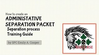 ADMINISTRATIVE SEPARATIONS at emaze Presentation