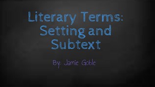 Setting and Subtext at emaze Presentation